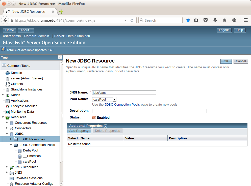 GlassFish Administration